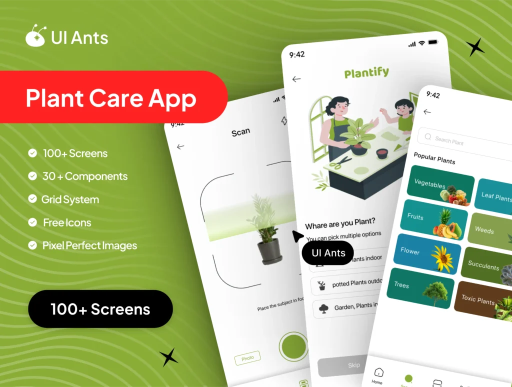 Plantify – Your Plant Care App Solution - uiants.co